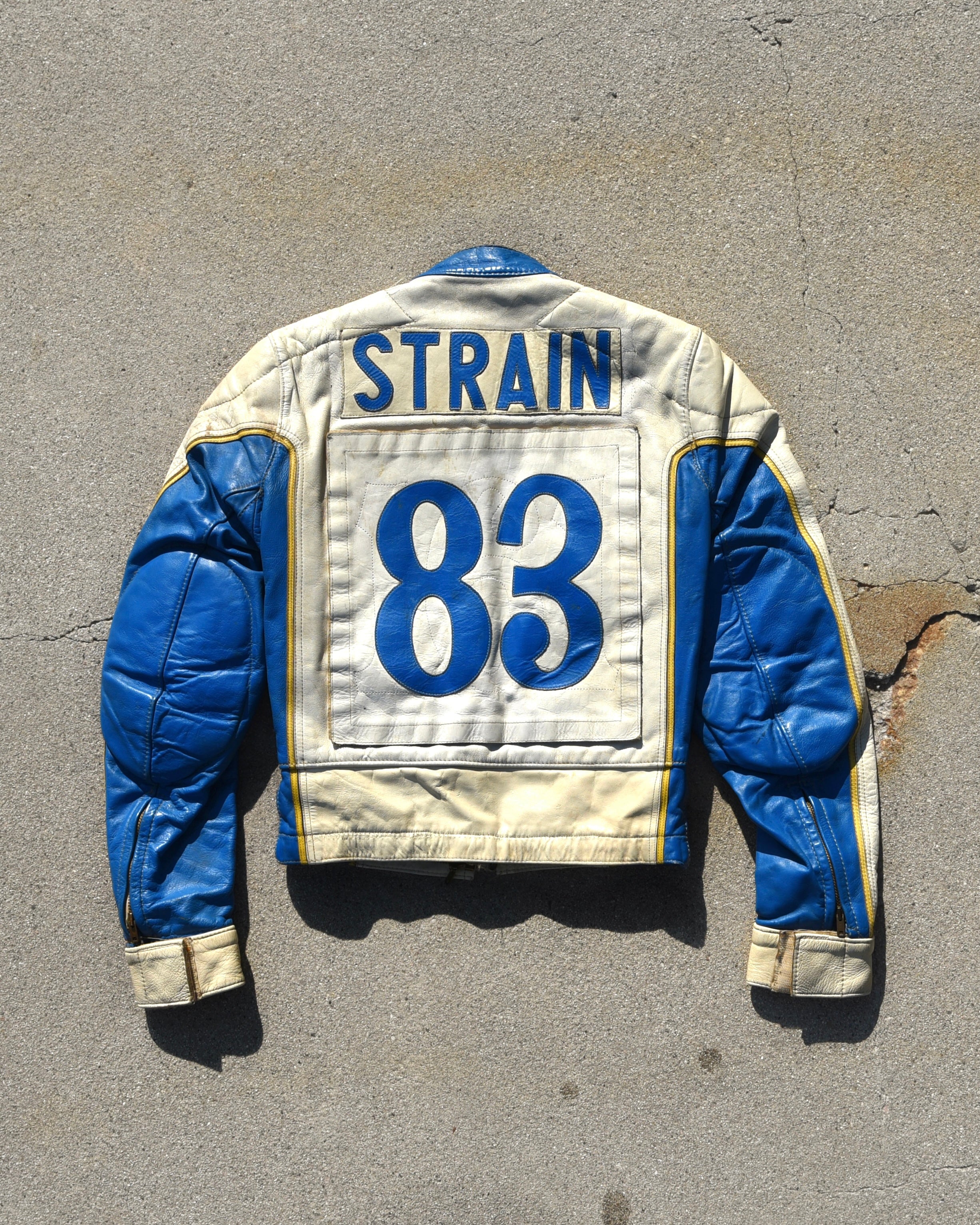 1960s ABC Motorcycle Racing Jacket Leather Cafe Racer – thrashed archives
